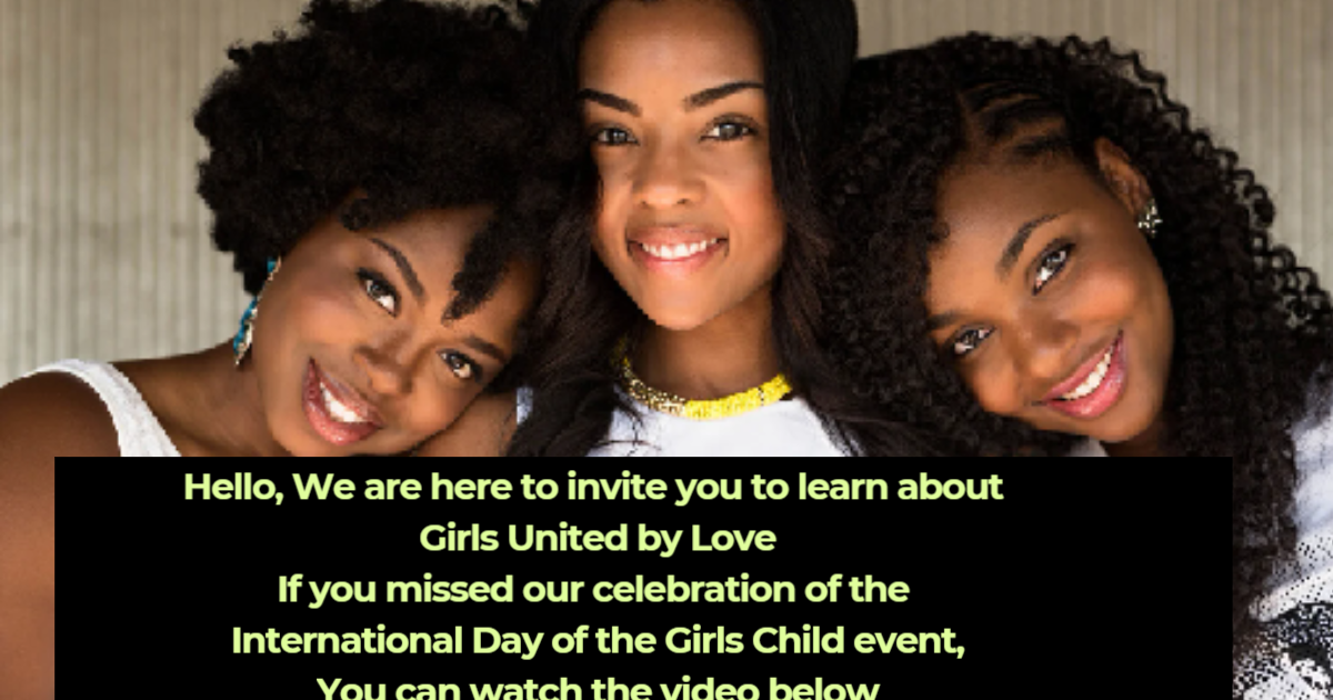 Girls United By Love Video from October 7, 2023